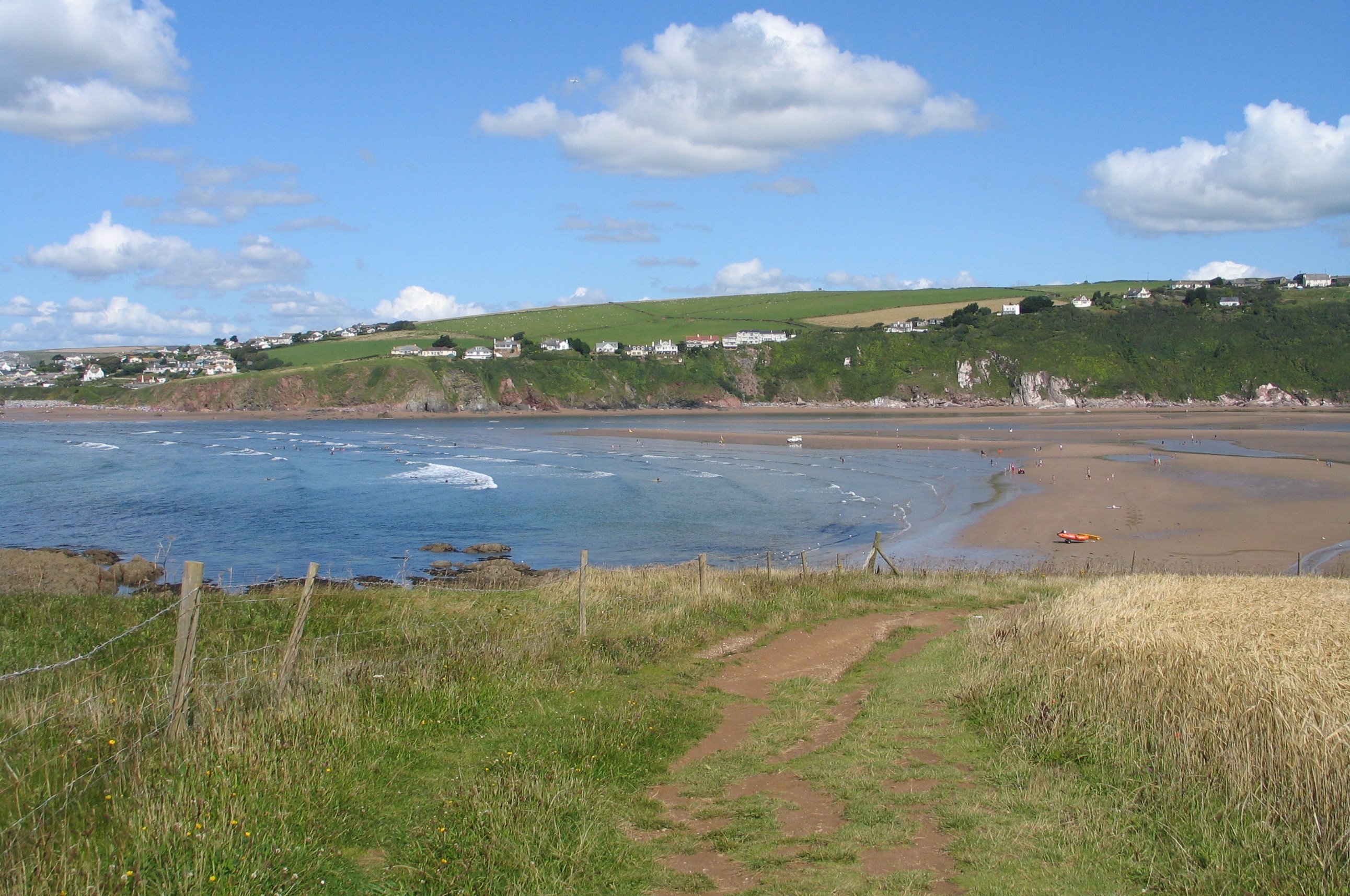 Bantham Sand Photos